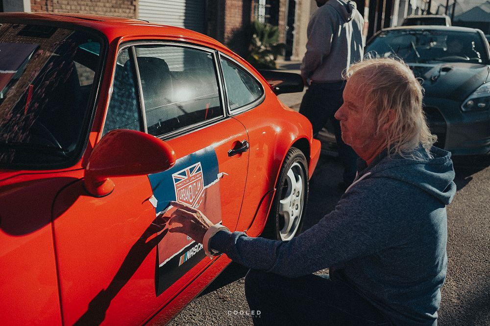 Magnus Walker's Nascar Parade | Cooled.Collective