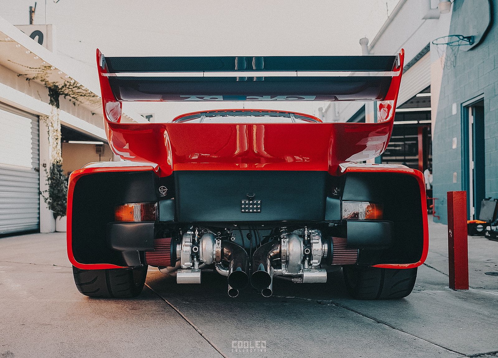 Rod Chong's 935 at Race Service | Cooled.Collective